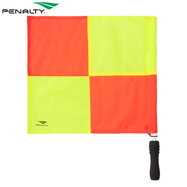 審判員の必需品、ペナルティのレフェリーフラッグです。持ち運びに便利な収納袋付き。※こちらの商品はメーカーお取り寄せとなります。発送までに通常3-7日ほどお時間を頂きます。【カラー】イエロー×オレンジ