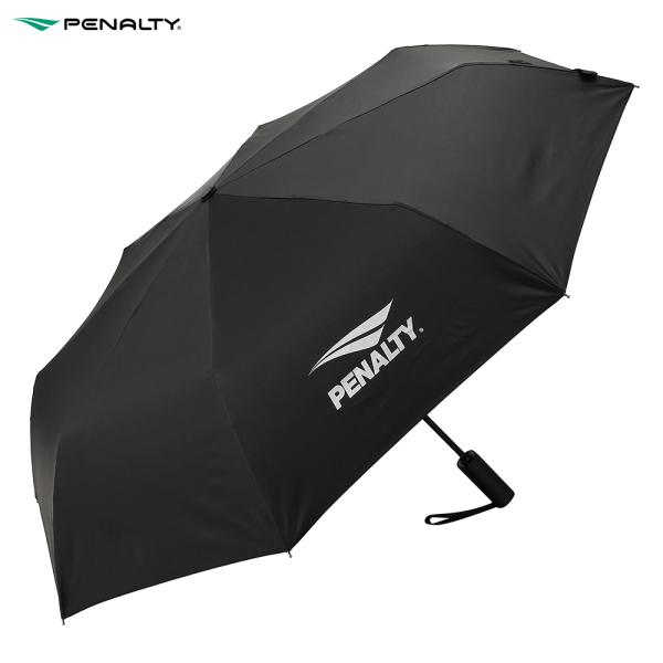ペナルティの折り畳み式アンブレラです。晴雨兼用で持ち運びにぴったり。専用ケース付属。【素材】ポリエステル100%【カラー】30：ブラック【発売時期】2026年春夏