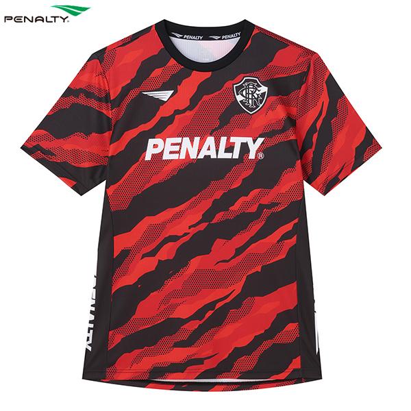 PENALTYのこだわりが詰まったTシャツ。大胆なグラフィックとロゴを組み合わせて、存在感のあるデザインに仕上げました。ややスリムなシルエットで、動きやすいのも魅力。吸汗速乾性と通気性に優れているため、汗をかいても快適に着こなせます。練習時...