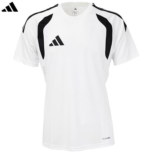 アディダス『TIRO』シリーズのリーグ半袖トレーニングシャツ。ティロ 26 リーグ ユニフォームで、プロの雰囲気で試合をしよう。ダイナミックなシルエットでデザインされており、スピードと精度の高さを伺わせるスタイリッシュなインサートが体を包み...