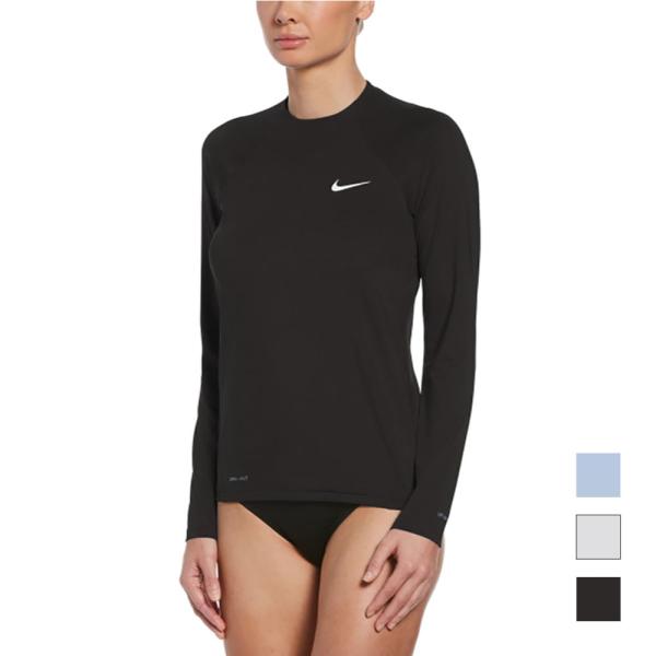 爆買 【特徴】定番長袖ハイドロガード。紫外線から肌を守り、冷え感を軽減するラッシュガード。通気性と伸縮性に優れたDri-FITテクノロジー採用。首周りの肌に触れる部分はネックテープを縫製し、より快適な着用感を実現。UPF40+で日焼け対策に...