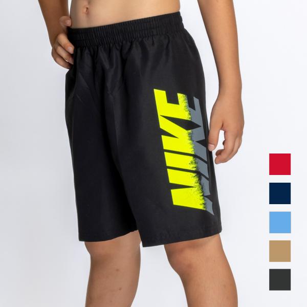 爆買 【特徴】クールなNIKEロゴが特徴のキッズボレーショーツ。付属のドローコードによりウエスト調節が可能。股下7インチ（17.7cm）、ヒップポケット、ショーツ型インナーつき。【品質】本体：ポリエステル100％裏地：ポリエステル100％【...