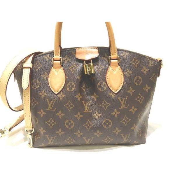 【サイズ】：約最大33×21×14ｃｍ　ショルダー約現状100ｃｍ【ライン】：モノグラム【型番】：M45986【シリアル】：ICチップ　FRED確認済み【付属品】：ショルダー、パドロックの鍵【ランクAB】：角に一点スレがありますが目立たない...