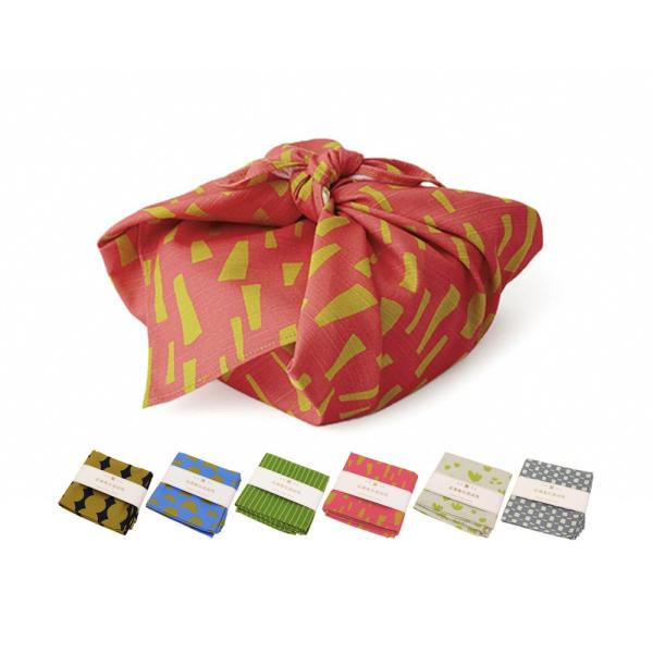 お弁当箱を包むのはもちろん、広げて敷物としても使用できるハンカチタイプのお弁当包み。 北欧風テイストでありながら、どこか和を感じさせるデザインがライチタイムを楽しく演出します。 ＜商品仕様＞素材：綿100％サイズ（約）：50cm x 50c...