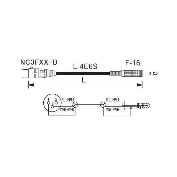 CANAREのXLR3pinメス-F16（ステレオフォン）オーディオケーブル5mです。 全10色ありますのでお好みでお選び下さい。（カラーによって納期にお時間をいただく場合がございます）使用コネクタは、NEUTRIK製のNC3MXX-B（メ...