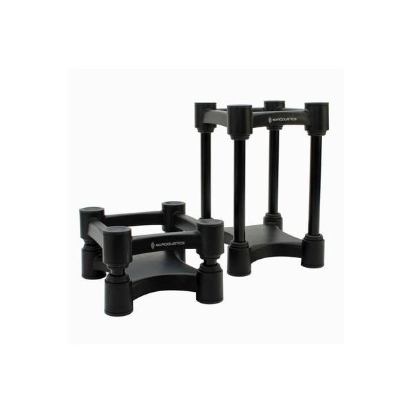 IsoAcoustics ISO-L8Rスピーカースタンドには、高さを決めるための2種類の長さのパイプが各4本と傾斜角度を調整するための2種類の高さのインサートパーツが各2つ用意されています。お持ちのスピーカーとリスニングポジションに応じて...