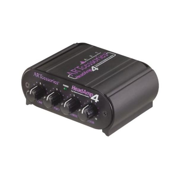HeadAmp4は、低ノイズ、低歪み、クリーンなサウンドの4CHヘッドフォンアンプです。入出力に1/4"フォーンと1/8"ミニフォーン端子を装備してます。ミキサー、オーディオ・インターフェイス、ワークステーション、iPodなどの携帯ミュージ...