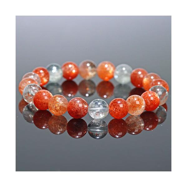 【サイズ】内周約16.5cm 約9.8mm<br>【素材】アルーシャサンストーン<br>【産地】タンザニア