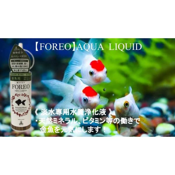 アクアリウムセラピーをあじわうためにも、金魚用・【FOREO】AQUA LIQUID ：　新商品　Ａ ＆ C（アクア アンド クリーン）　２本セット金魚用・200ml・JAN  : 4571152073519　◆水槽の消臭＆コケ抑制スプレー...