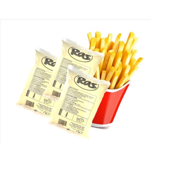 ●名称：粉末ポテト　●内容量：3ｋｇ（約20人分×3）●保存方法：常温（冷暗所）●原材料：乾燥ポテト、ポテトスターチ、食塩、卵白、増粘多糖類、乳化剤、安定剤（ピロリン酸ナトリウム）、ｐｈ調整剤、保存料（メタ重亜硫酸ナトリウム）●調理方法：冷...