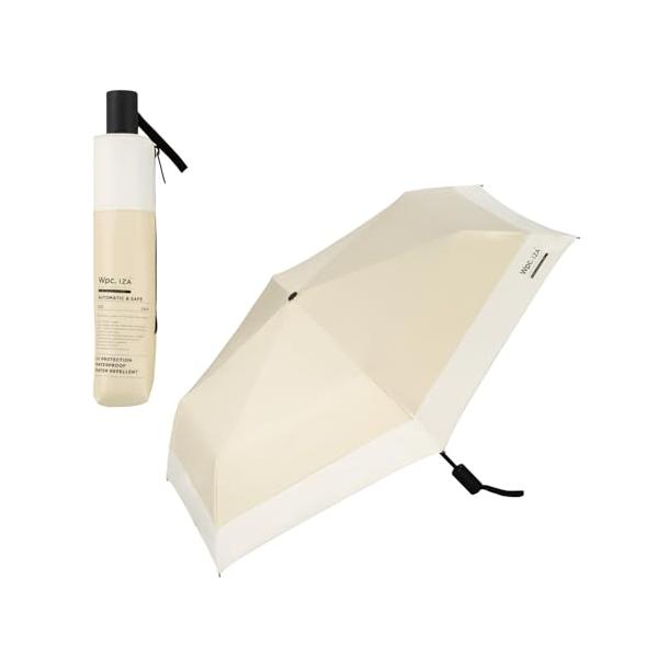 【自動開閉】AUTOMATIC &amp; SAFEベージュ×オフ/親骨：54cm/ZA021-001-102・Color:ベージュ×オフStyle:【自動開閉】AUTOMATIC &amp; SAFE・パッケージ個数:1・0・【検査機関】...