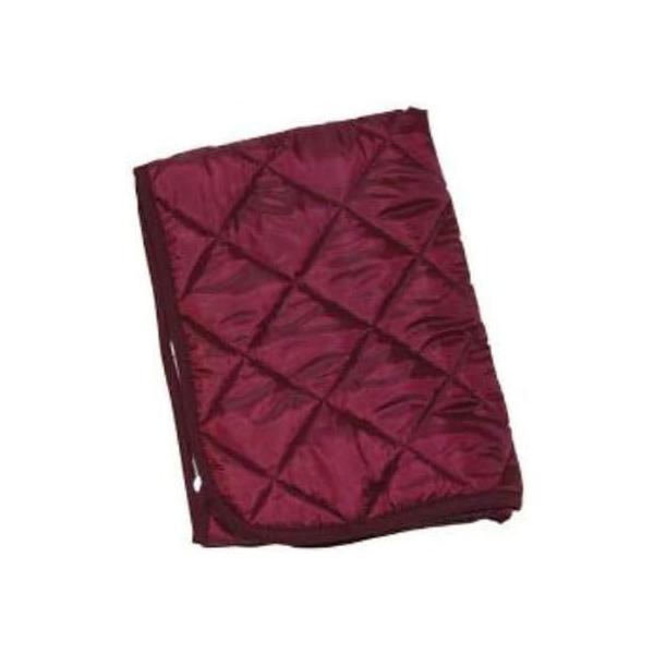 ユメロン オーラ蓄熱 足湯気分キルト ワイン 半身浴サイズ ひざ掛け 岩盤浴 ハーフケット