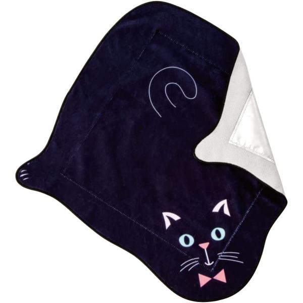 ピタッとくっつく保冷温クロス ピタクロ アニマル 黒猫 アルファックス お弁当袋 ランチクロス 保冷 保温 お弁当 625407 保冷バッグ  保冷ケース クーラーボックス クーラーバッグ 送料無料 送料込み ピタクロ 弁当包み カバン 保...