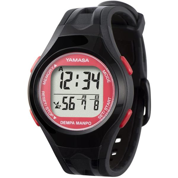 万歩計 ウォッチ万歩計 電波時計 歩数計 腕時計タイプ WATCH MANPO TM-460 山佐 YAMASA ヤマサ  腕時計 時計万歩計付き 送料無料 送料込み