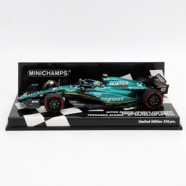 通常価格 19,250円 → 30%OFFセール 13,475円ブランド：ミニチャンプススケール：1/43素材：レジン製ドライバー：フェルナンド アロンソ仕様：2023年 オーストラリアGP品番：417230314