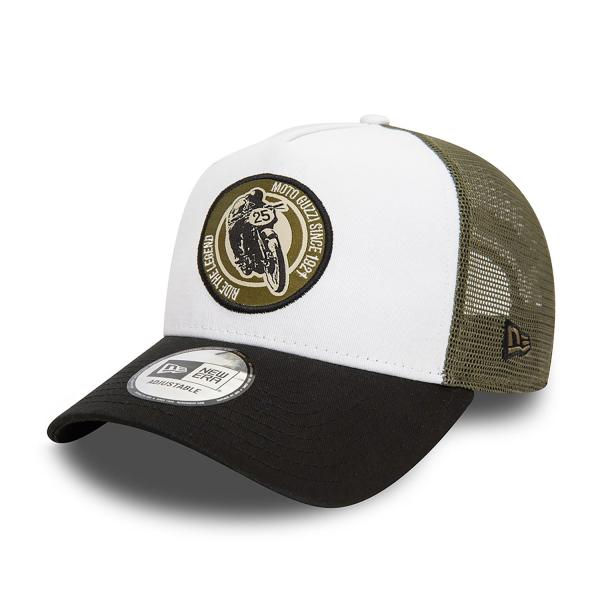 種類：NEW ERA A-Frame トラッカー キャップスナップバック調整素材：ポリエステル 50% / コットン 50%製造国：中国モト・グッツィは1921年3月15日ジェノヴァのアウレリオ・サッフィ通りに構えられたパオロ・カッサネロ公...