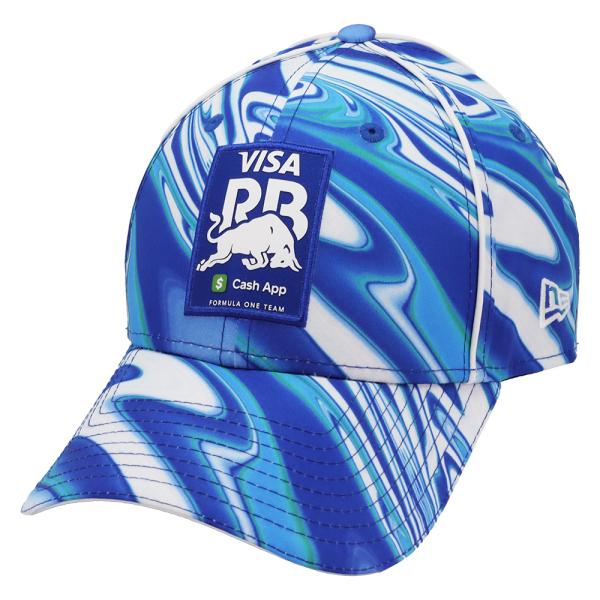 ★柄のパターンはそれぞれ違いますので御了承の上御注文下さい。種類：NEW ERA 9FORTYサイズ：頭回り約55.8〜61.5cm（スナップバック調整）素材：ポリエステル製造国：中国水面の様な模様が全体にデザインされた涼しい色合いのキャッ...