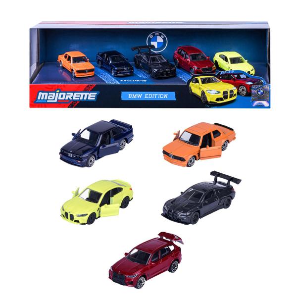 スケール：1/64品番：8502105005素材：ダイキャスト製造国：中国車種1. BMW M3 E30（ブルー）2. BMW X5M Competition（レッド）3. BMW 2002 Turbo（オレンジ）4. BMW M4 GT3...
