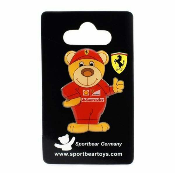 素材：メタル / アクリルサイズ：約6 x 7 cm製造国：中国フェラーリファングッズからマスコットベアーのマグネットが登場しました。一般的なマグネットとしてはやや大きめで吸着磁力も程よくユニークなマグネットです。※日本流通価格の半値以下で...