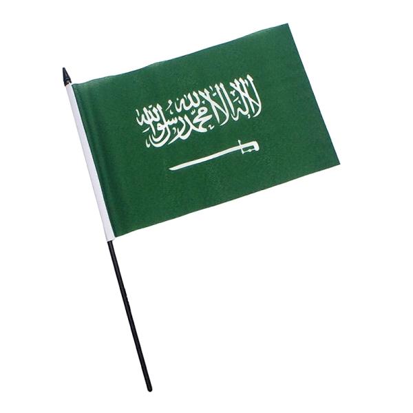 旗のサイズ：15x22.5cm素材：ポリエステルプラスチックポール付きスポーツの応援や各種イベントに好評のスティック付きハンディーフラッグです。またインテリアとしてもお使いいただけます。世界各国の要人の歓迎や国際イベントにも最適。