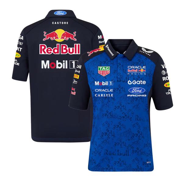 素材：ポリエステル製造国：ベトナム2026年からフォードモーターとの提携によりチームのメインカラーが鮮やかなブルーへと一新しフレッシュなデザインに。伸縮性、速乾性に優れ、汗をかいても肌から水分を素早く蒸発させ運動中や暑い日でも快適で爽やかな...