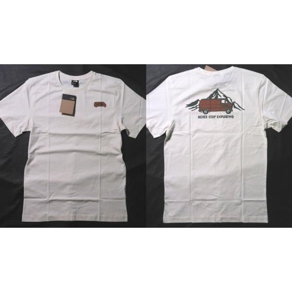 ノースフェイスのアメリカ限定モデルのTシャツです。素材：綿100％   表記サイズ：S（日本メンズM位） 肩幅：身幅：着丈45：50：69ｃm　表記サイズ：M（日本L位） 肩幅：身幅：着丈＝約46：52：70ｃｍ表記サイズ：L（日本メンズX...