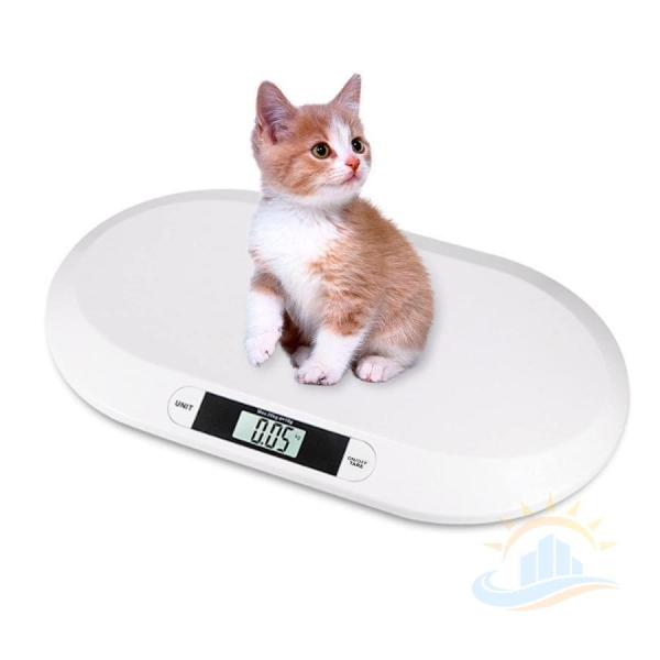ペット 体重計 デジタル ペット体重計り 小型 電池式 薄型 小型犬 猫 ウサギ 体重管理 ペット用 スケール 計量 10g単位 20kgご注意ください。本商品には電池は付属しておりません。