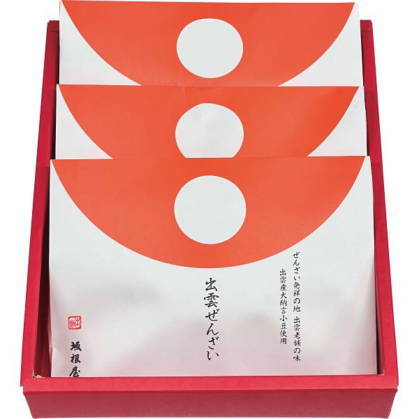 縁結びで有名な出雲大社はぜんざいの発祥地でもあります。創業１５０年の坂根屋が作るぜんざいは出雲産大納言小豆を使ったレトルトパックのぜんざいと、奥出雲のもち米を使った紅白餅のパックの詰め合わせ。開封し、耐レンジの器に入れてレンジで温めて頂くだ...