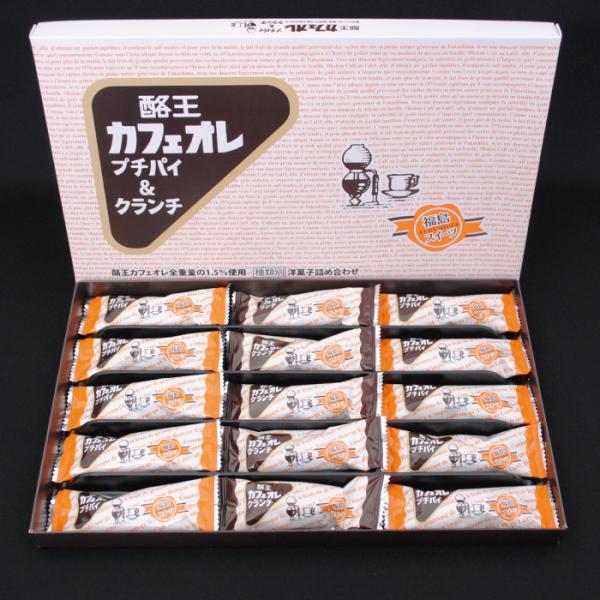 ◎酪王カフェオレプチパイ1個＆クランチ5個セット◎