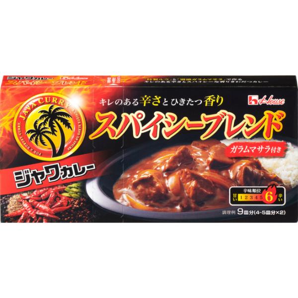 「特製ルウ」と「仕上げ用ガラムマサラ」で作るので、ジャワカレーのおいしさに加えて、キレのある辛さとスパイシーな香りがきわだつカレーが味わえます。 口にひろがる香辛料の爽快な香りと辛さ、ローストオニオンの深いコクが特徴の、スパイシーで深みのあ...