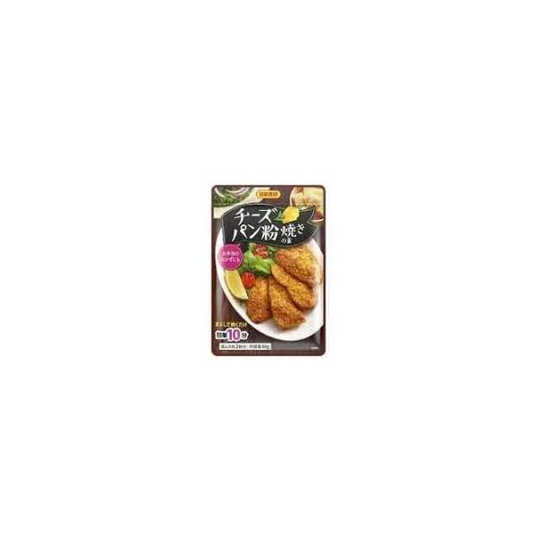 お肉にまぶして焼くだけの簡単調理でふっくらジューシーに仕上がります。チーズとオニオンで香ばしくてコクのある味付けです。パン粉（国内製造）、食塩、砂糖、コーンスターチ、チーズ、オニオンパウダー、にんにく末、粉末醤油、香辛料、卵粉末、チーズ加工...