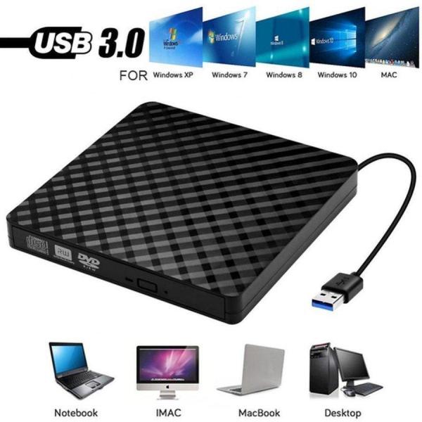 説明:U3.0インターフェイスを介したPC.モバイルPC.ラップトップ用のU3.0外付けCD DVDドライブ/バーナー.プラグアンドプレイ.ドライバープログラムをインストールする必要はなく.プラグアンドプレイをサポートします.Windows...