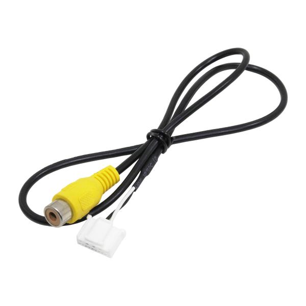 【商品詳細】【商品説明】汎用カメラケーブル！ バックカメラ専用コネクタに、RCAピン出力のバックカメラを接続する変換コネクタです。ナビ本体取り付け時にカメラを設置しない場合でも、この商品でダッシュボードの下にコネクタを出しておけば、本体の脱...