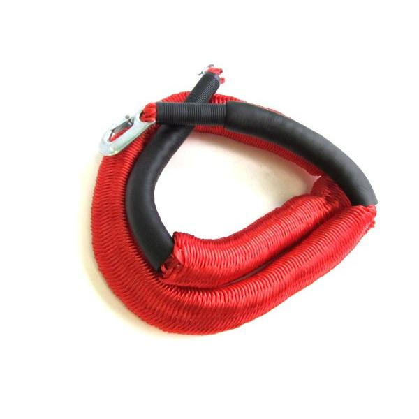 【商品詳細】・カラー：レッド・サイズ：収縮時：約2.5m 最長：約6m【商品説明】伸縮性抜群！ のびのび アンカーロープPWC（ジェットスキー）やボート、船などアンカリングや係留するために便利なのびのびロープになります。緊急時にはジェットや...