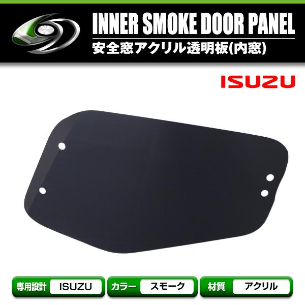 【適合車種】・車種：4t 07フォワード H19.7?・カラー：スモーク(透明)◆セット内容：安全窓 スモーク 透明 交換タイプ×1【商品説明】4t 07フォワード H19.7? 安全窓 スモーク 透明 アクリル透明板送料：送料無料 (沖縄...