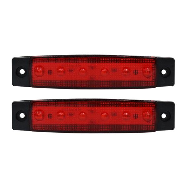 【商品詳細】・カラー：レッド・商品仕様：電圧：24V消費電力：約0.4W◆セット内容：2個【商品説明】汎用品で場所を選ばず取付可能です。完全防水ではない為コーキング処理をおすすめしております。※取扱説明書等は付属いたしません。※ご購入前に商...