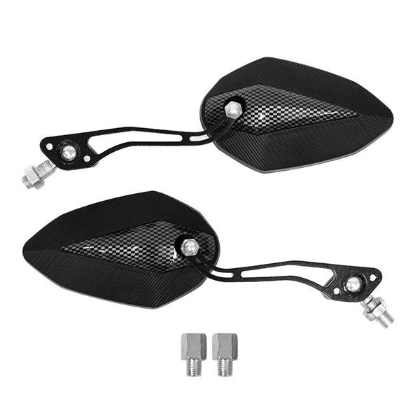 【商品詳細】・■商品仕様：【カラー】ブラック×カーボン調【ネジ径】正ネジ 10mm正ネジ 8mm※参考適合車種の中にもサイズによってお取付いただけないお車もございますので、御落札前に必ずネジ径のご確認をお願いいたします。※サイズ違いによる返...