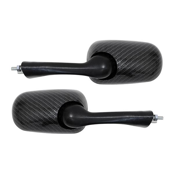 【商品詳細】・■参考適合車種：■車種：CBR250RR CBR400RR NSR250R VFR400R RVF400■カラー：カーボン■セット内容：左右セット■サイズ■長さ：12cm幅（根元側）：6.7cm幅（先端側）：6.0cmアーム長...