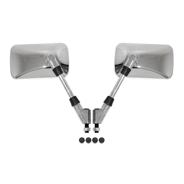 【商品詳細】・■参考適合車種：マグナ250 X4 CB900ホーネット CB400SF GB400 ドラッグスター400 TW200 XJR400 SR400 R1-Z【カラー】クロムメッキ【取り付けネジ】M10 正ネジ※保安基準に抵触する...