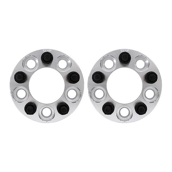 【商品詳細】・厚さ：20mm・ホール数：5穴・P.C.D：PCD100・ボルトピッチ：M12 P1.5・ハブ径：67mm・その他仕様：ナット付属◆セット内容：2枚【商品説明】◆ ワイドトレッドスペーサーに使用されいる素材は 鍛造材 アルミニ...