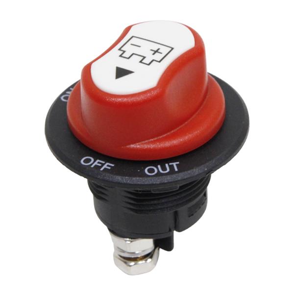 【商品詳細】・仕様：■商品仕様・サイズ：55mm×45mm・本体直径：29mm・ネジサイズ：直径6mm・最大電流：100A・使用電圧：12〜32V・重量：約40g【商品説明】レジャーボート、旧式トラック、オフロード車、バギーカー、重機、ソー...