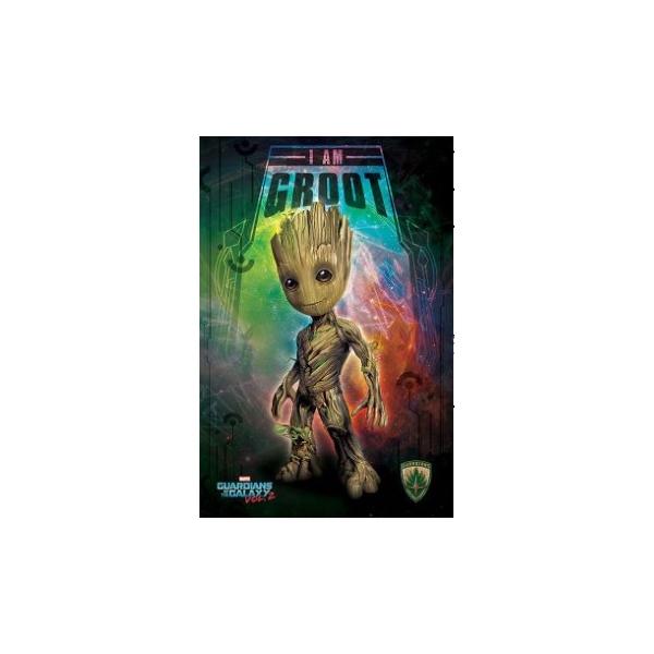 グルート／ガーディアンズ・オブ・ギャラクシー　Groot/Guardians of the Galaxy　MARVELのポスターです。イギリス（スペイン）からの並行輸入商品です。フラットな状態で輸入され日本国内で検品ロール状に梱包をしており...