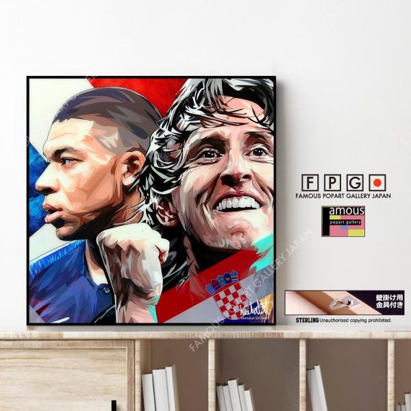 ◆モデルWC2018 FINAL キリアン・エムバペ / ルカ・モドリッチ◆サイズについて【Sサイズ】縦26cm×横26cm×厚さ2.5cm【Mサイズ】縦52cm×横52cm×厚さ2.5cm ◆関連キーワードKeetatat Sitthik...