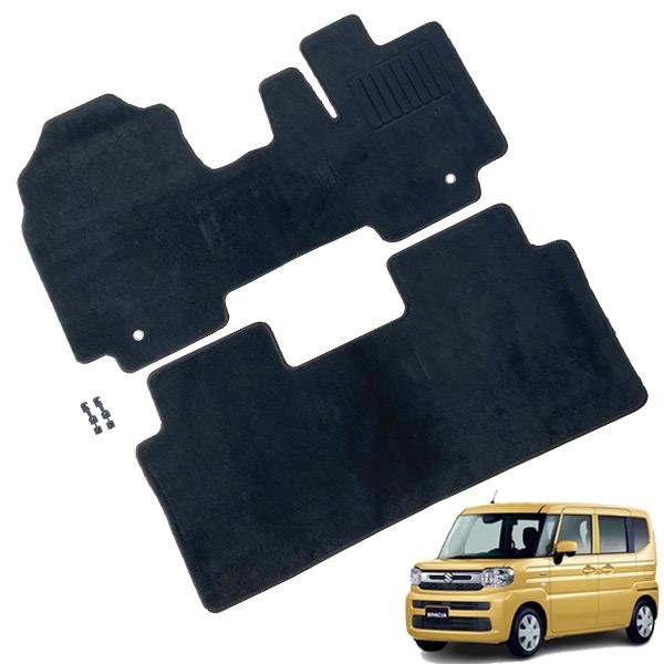 *-*-*-*---------------*-------*-*-*-*-*スペーシア R5.11-/MK54S MK94S 専用設計 フロアマット買って綺麗♪買って満足♪買ってお洒落♪