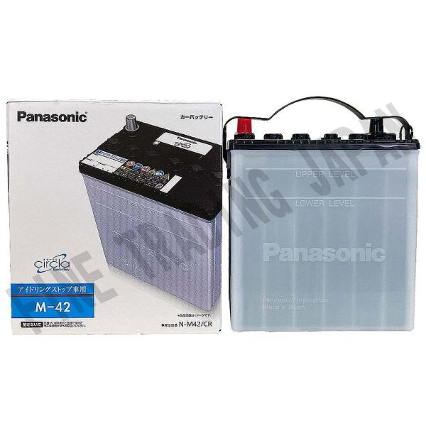 商品名 バッテリー メーカー パナソニック シリーズ サークラ 販売品番 N-M42/CR 販売数量 1個  【代表車種】 メーカー スバル 車種名 シフォン 年式 令和4年10月- 車両型式 5BA-LA660F 排気量 660cc エン...