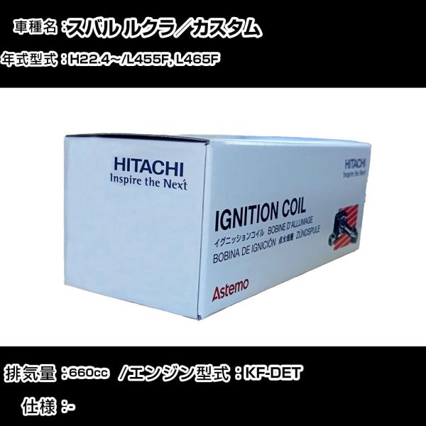 スバル ルクラ／カスタム 【年式型式】H22.4〜 L455F, L465F 【排気量】660cc 【販売本数】3本 【備考】-