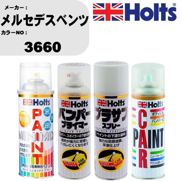 商品名 ペイントスプレー &amp; バンパープライマー &amp; プラサフスプレー &amp; ボカシ剤スプレー セット【カラースプレー情報】メーカー ホルツカラーメーカー メルセデスベンツカラー品番 3660カラー名称 ルビーライトレ...