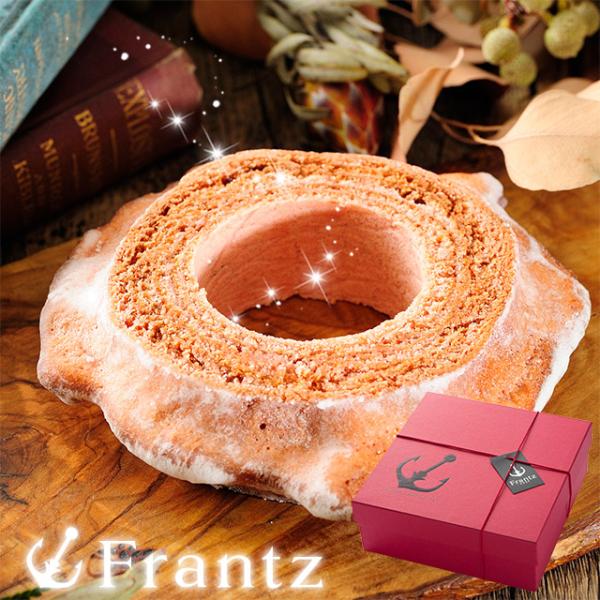 (お歳暮 チョコ以外)(神戸スイーツ)(バウムクーヘン バームクーヘン)切り口が木の年輪に見えることから「一重一重年輪をかさねるように、幸せがつづいていきますように」と"しあわせを贈るスイーツ"としても知られるバウムクーヘン。神戸フランツで...