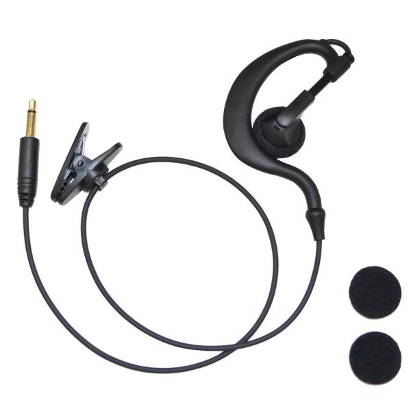 F.R.C.特定小電力 ガイドラジオの【受信機 FC-GR13】に対応した、耳かけ型イヤホンです。よりホールド感を必要とする状況に、しっかりと従いていきます。プラグ径：φ3.5mmF.R.C.スピーカーマイクロホン:[ FS-21 ]および...