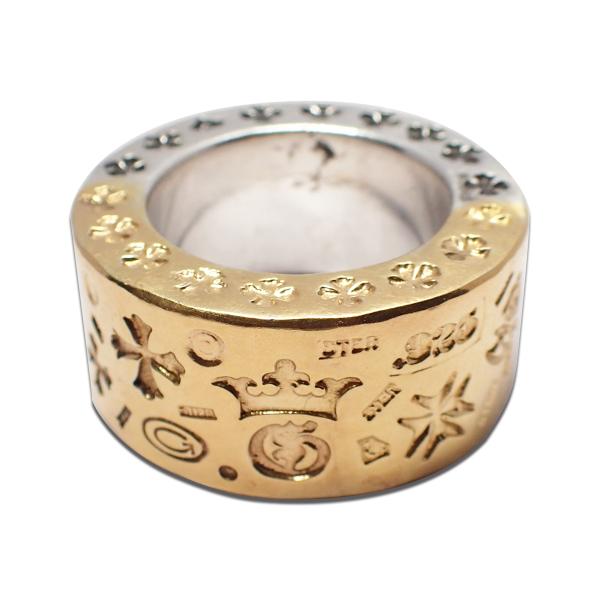 ※受注生産商品は前払いとなります。※マルチスタンプは一点一点、職人が手作業で行います。その都度組み合わせ、配置が異なります。■■■商品仕様詳細■■■□材質□・スターリングシルバー・24金ラップ□サイズ□・高さ12mm□付属品□・保護袋・ギャ...